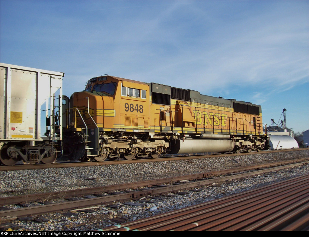 BNSF 9848 - DPU